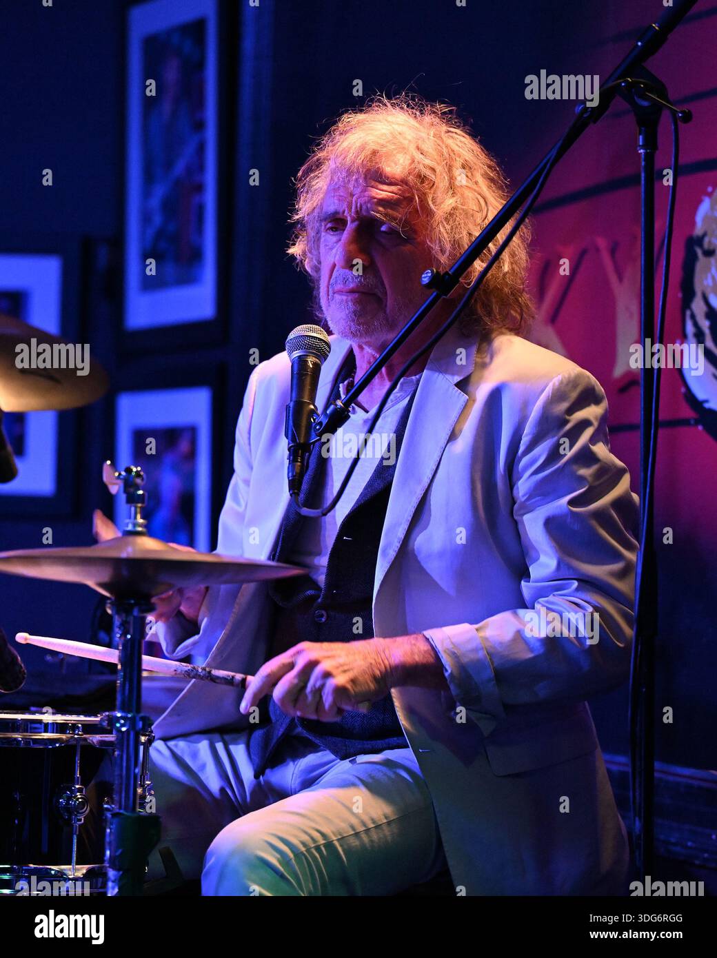 BOCA RATON - JANUARY 14: Corky Laing's Mountain performs at The Funky ...