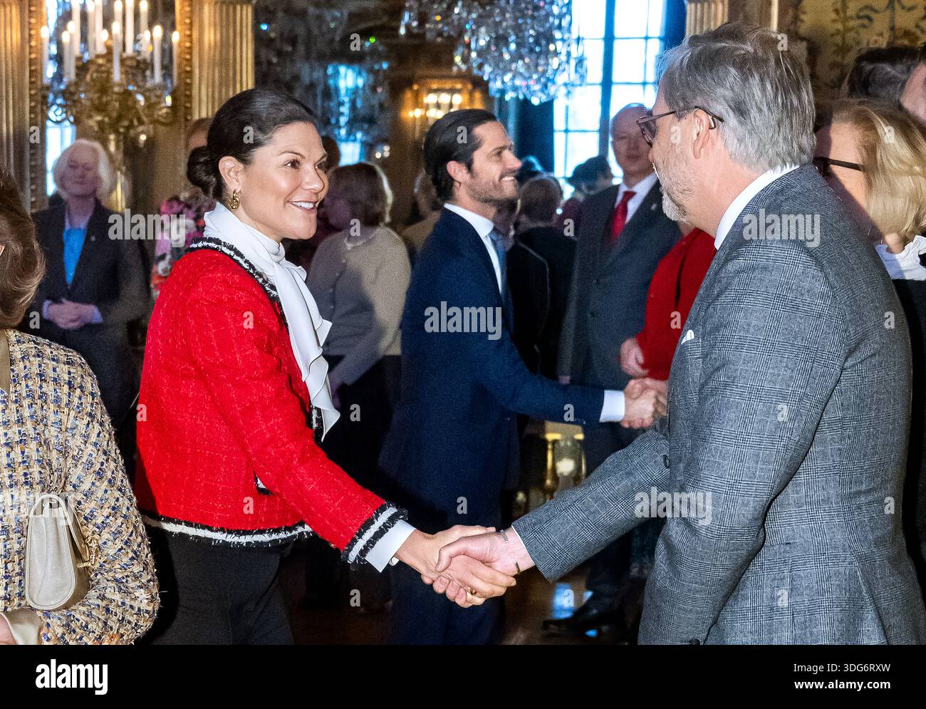 STOCKHOLM 20260115 King Carl Gustaf, Queen Silvia, Crown Princess ...