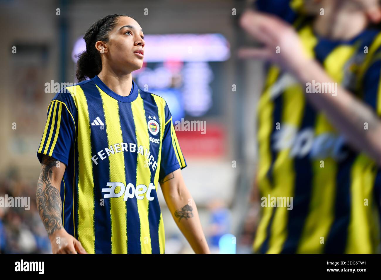 Gabby Williams of Fenerbahce during the Women's Euroleague match ...