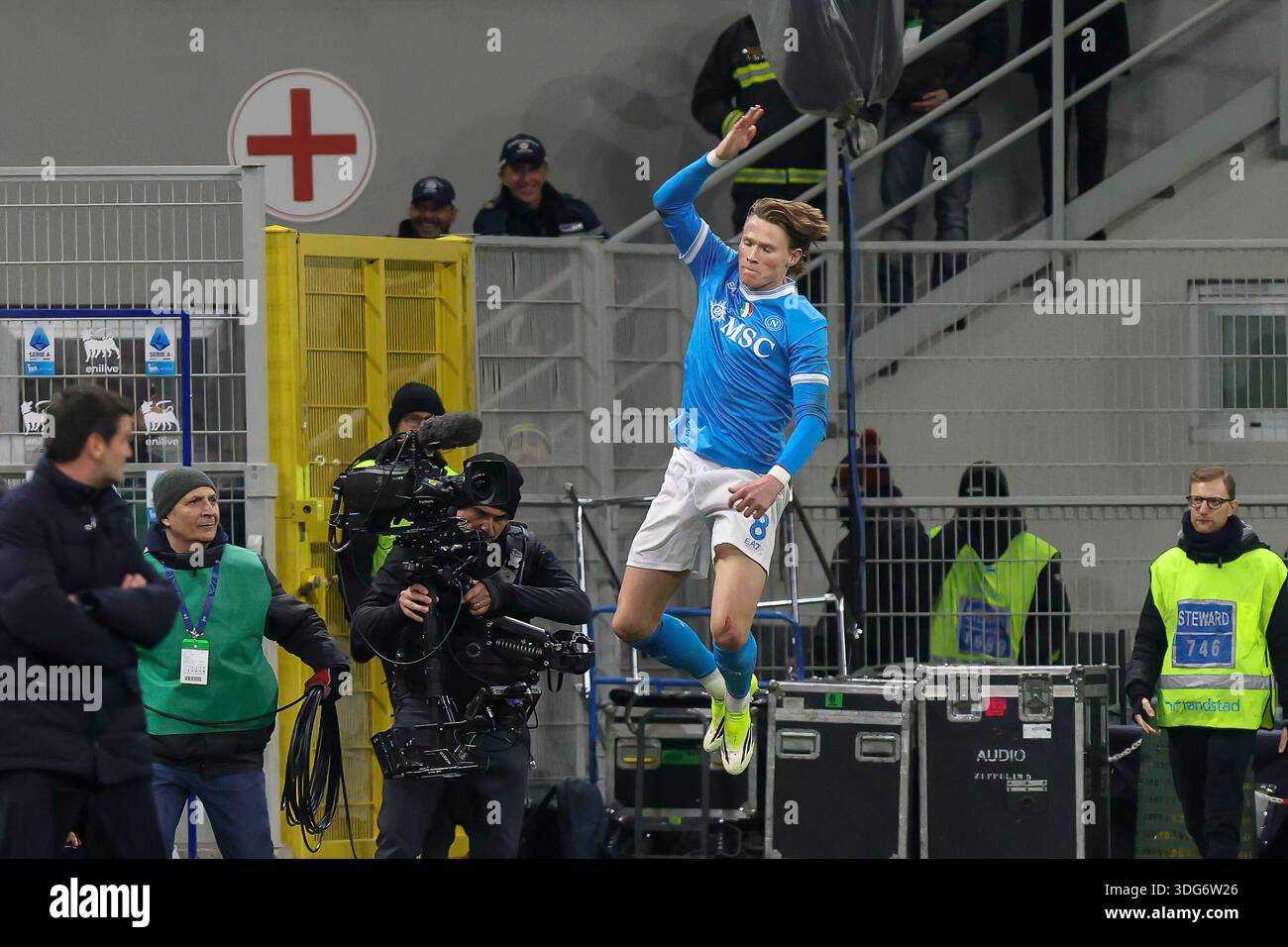 1/14/2026 Italy, Milan, 2026 01 11: Scott Mctominay (Napoli) scores and ...
