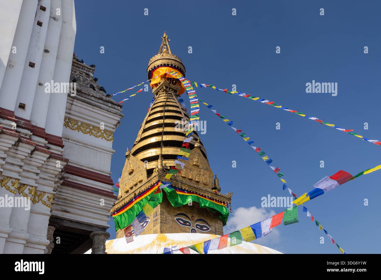Swayambhunath, Swayambhu Mahachaitya, sometimes called the Monkey ...