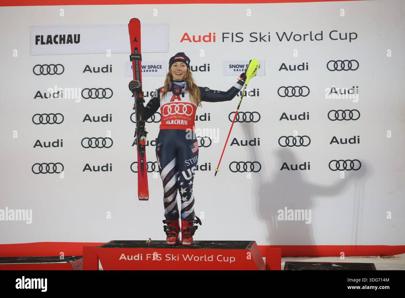 FLACHAU, AUSTRIA, 13.JAN.26 - ALPINE SKIING - FIS World Cup, night ...