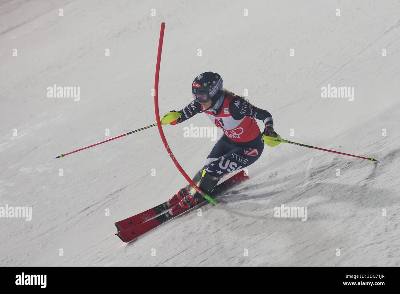 FLACHAU, AUSTRIA, 13.JAN.26 - ALPINE SKIING - FIS World Cup, night ...