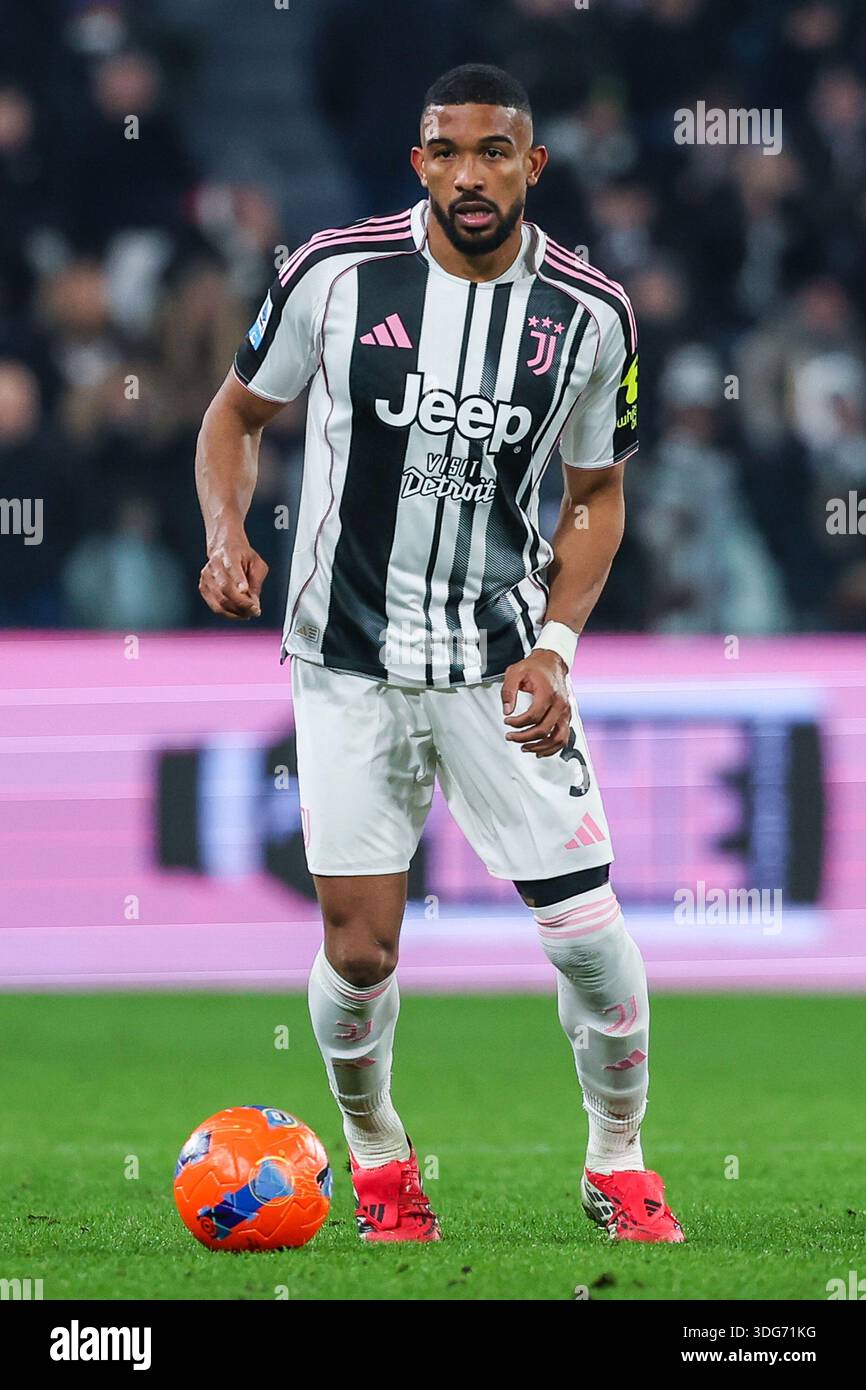 Gleison Bremer of Juventus FC seen in action during Serie A 2025/26 ...