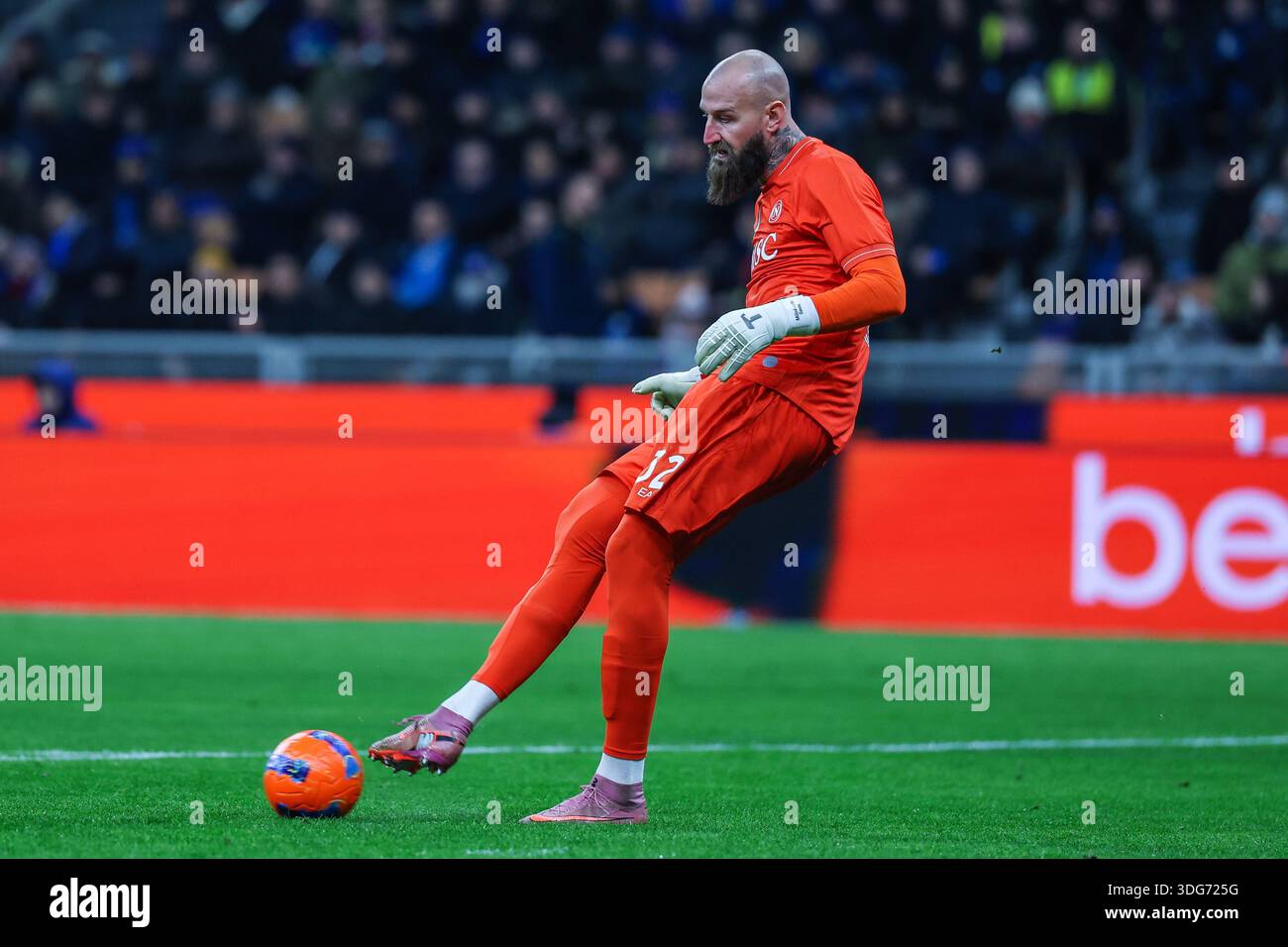 Vanja Milinkovic-Savic of SSC Napoli seen in action during Serie A 2025/26 football match ...
