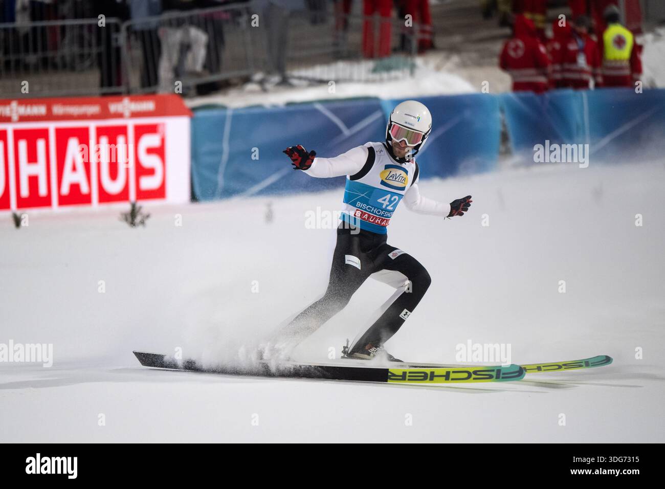 KOUDELKA Roman (Czech Republic) crossing the finish line, AUT, Three ...