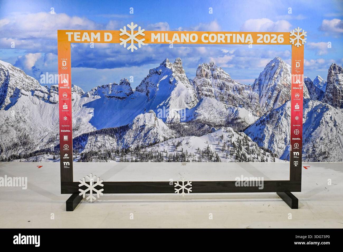 Munich, GERMANY - January 12: Impressions of the Team D uniforming on ...