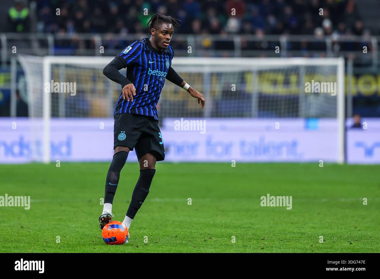 Yann Aurel Ludger Bissek of FC Internazionale seen in action during ...