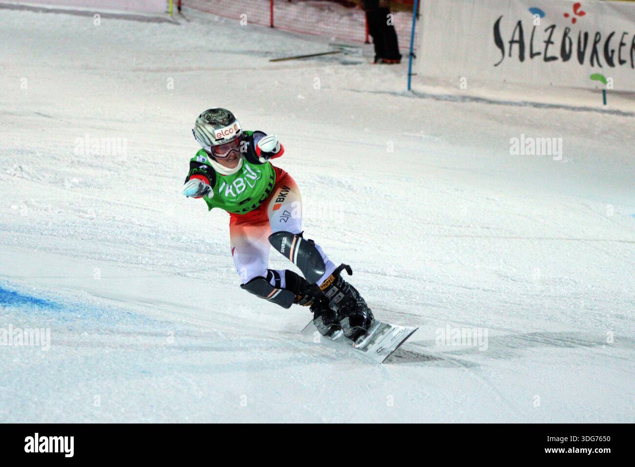 BAD GASTEIN, AUSTRIA - JANUARY 13: ZOGG, Julie (SUI, #2) at the VISA ...