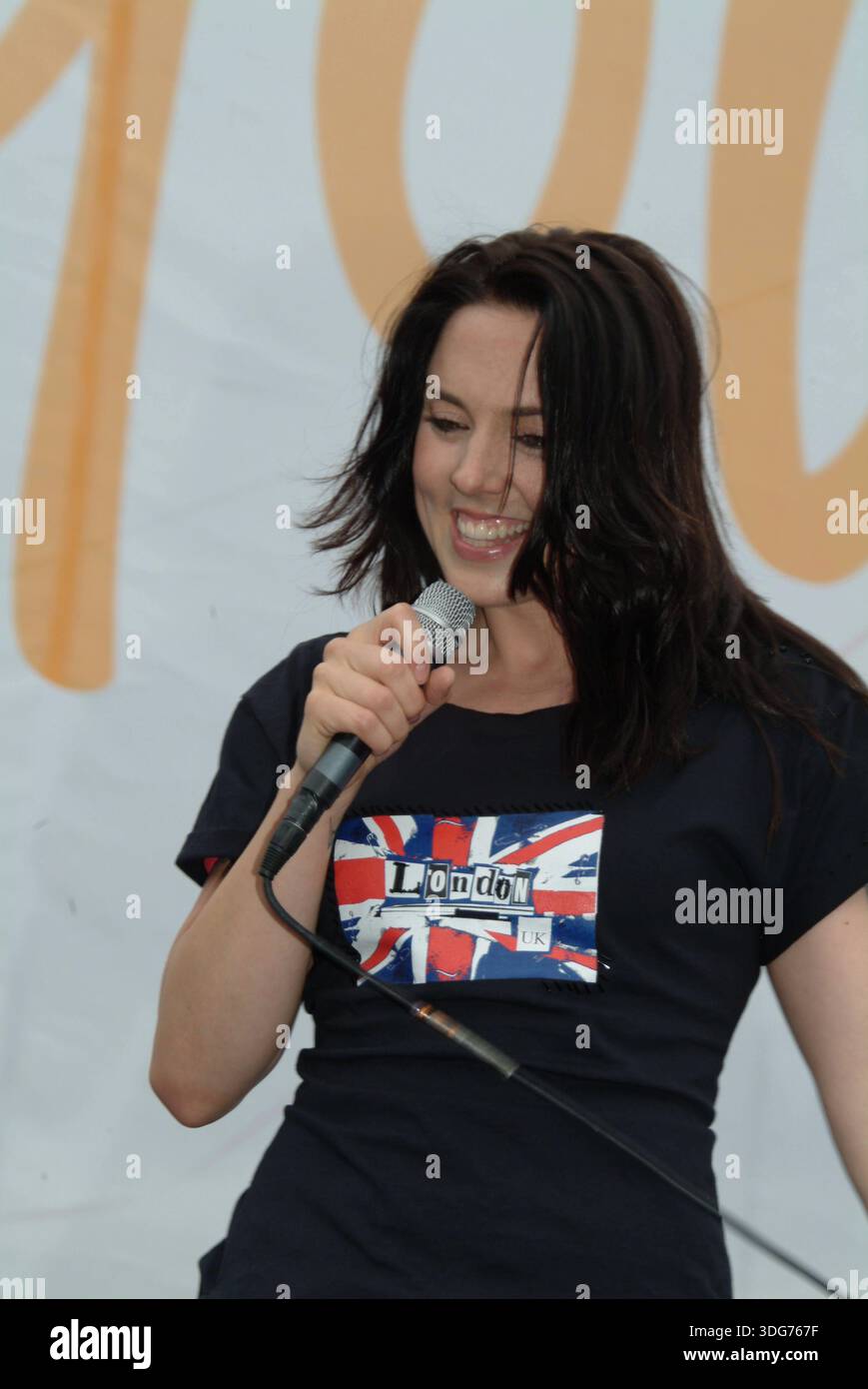Mel C AKA Sporty Spice of the Spice Girls. - City Of Westminster ...