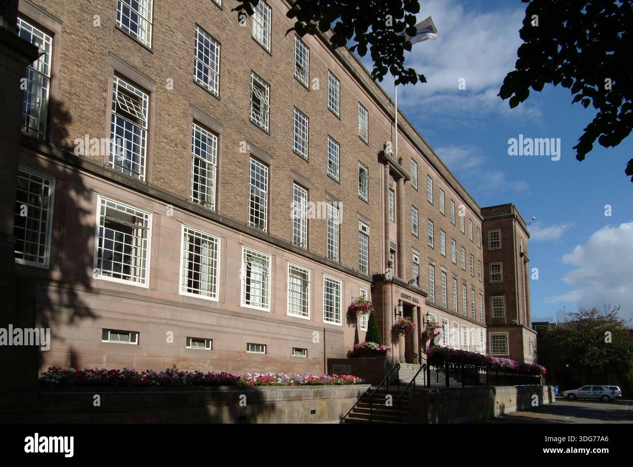 County Hall is a former municipal building on Castle Drive in Chester ...