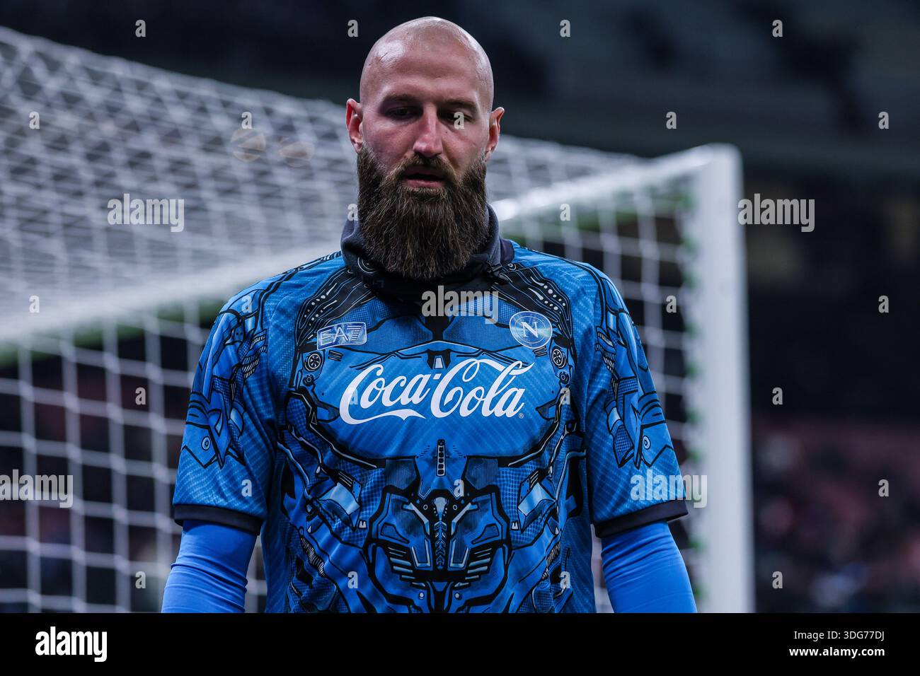 Vanja Milinkovic-Savic of SSC Napoli looks on during Serie A 2025/26 football match between FC ...