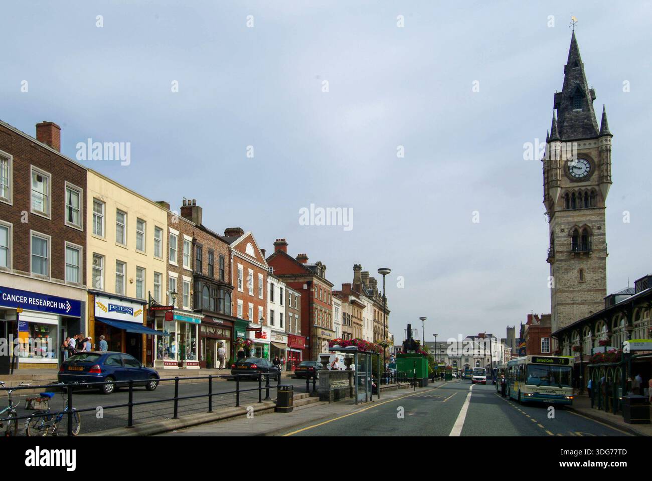 Darlington, town centre and Clock Tower. - Darlington - North East ...