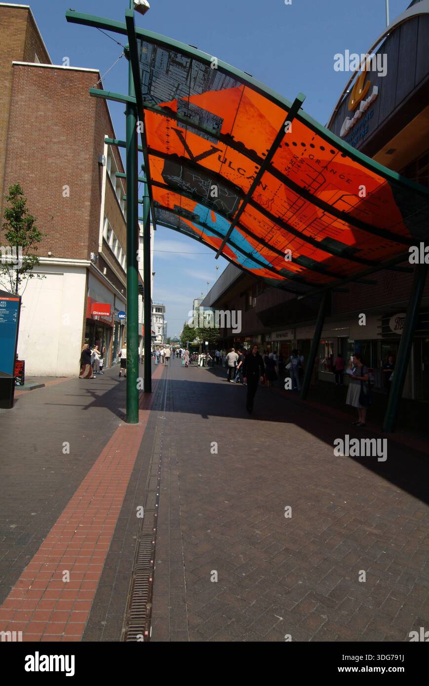 Middlesbrough, entrance to Cleveland shopping centre. - Middlesbrough ...