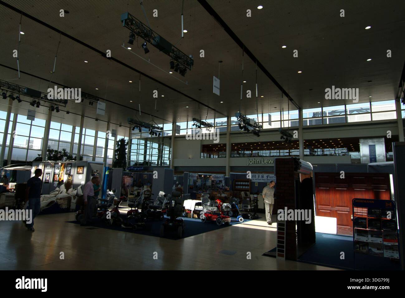 Small group of visitors enjoying architectural design at Middleton Hall ...