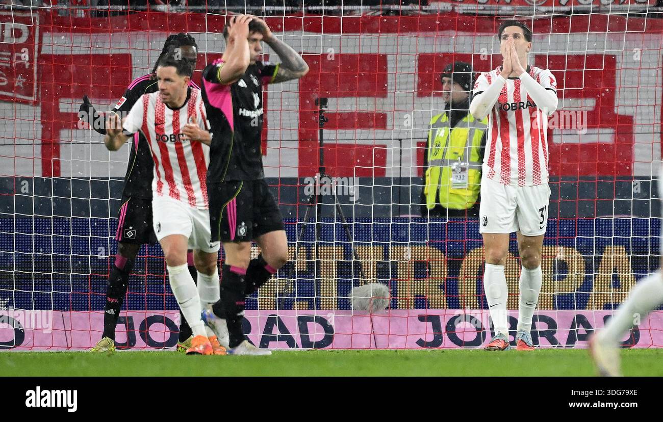 Igor Matanovic (Freiburg) after missed scoring chance Freiburg, January ...