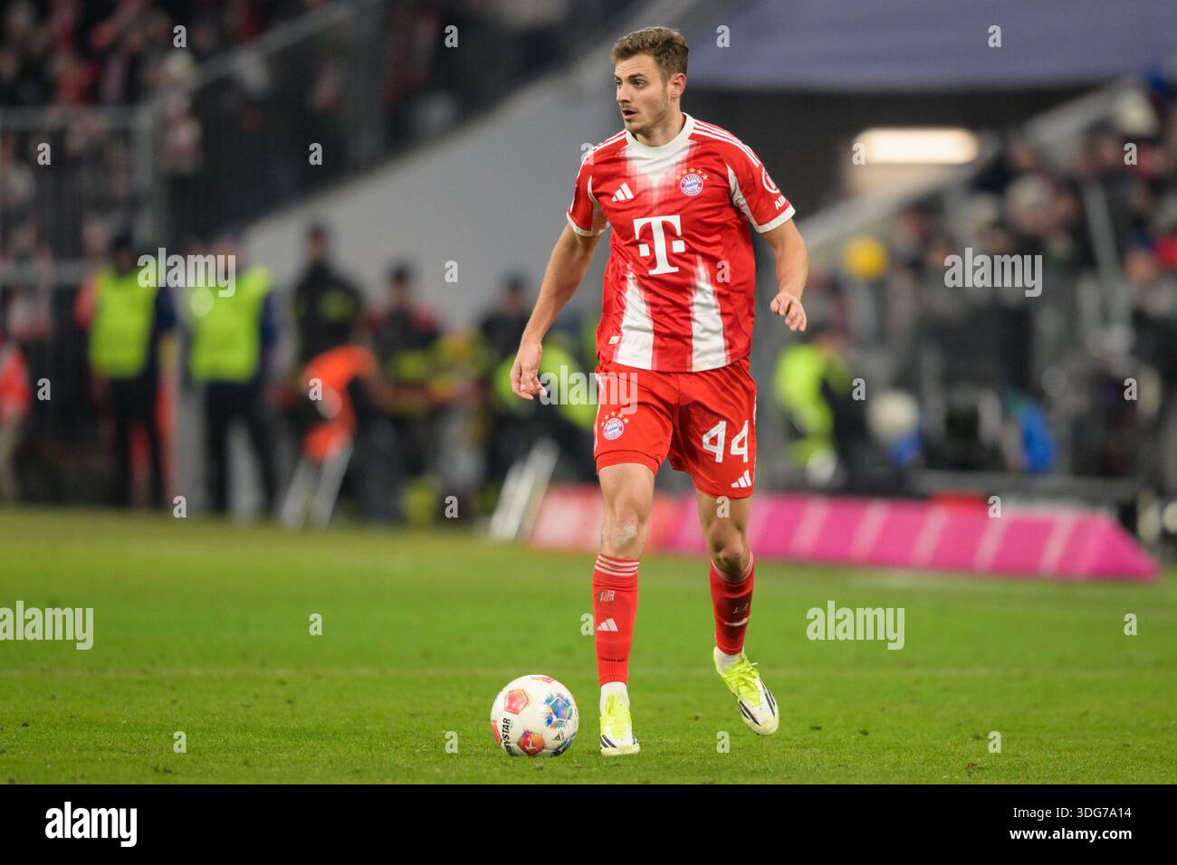 Josip Stanisic (Bayern) Munich, January 11, 2026, Football, Bundesliga ...