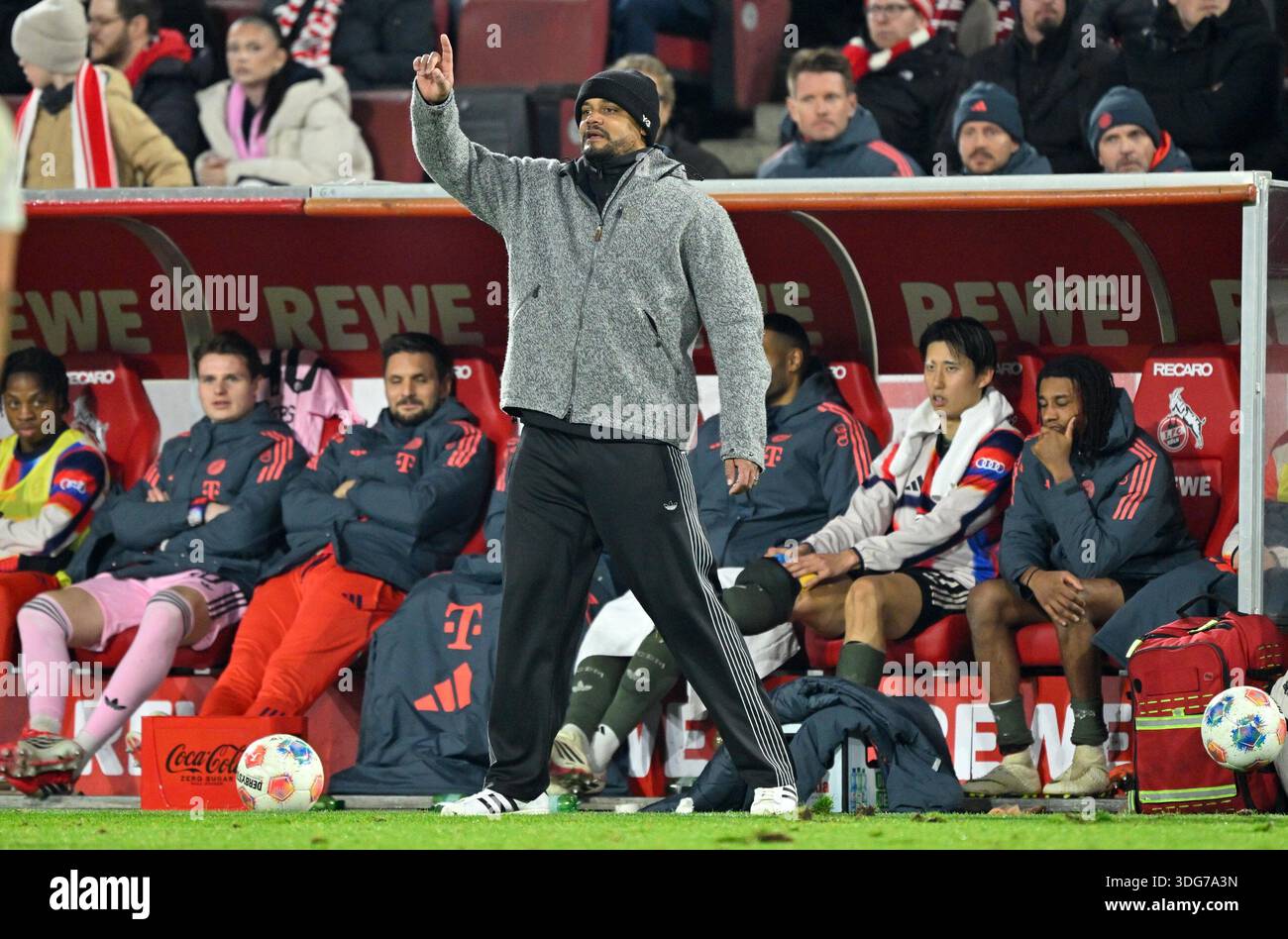 Trainer Vincent Kompany (Bayern) Cologne, January 14, 2026, Football ...