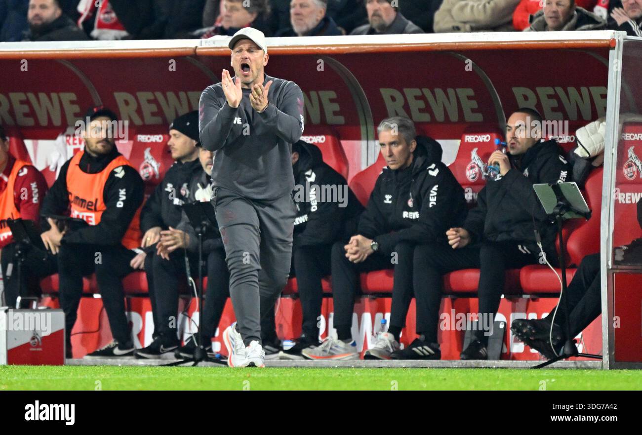 Trainer [coach] Lukas Kwasniok (Cologne) Cologne, January 14, 2026 ...