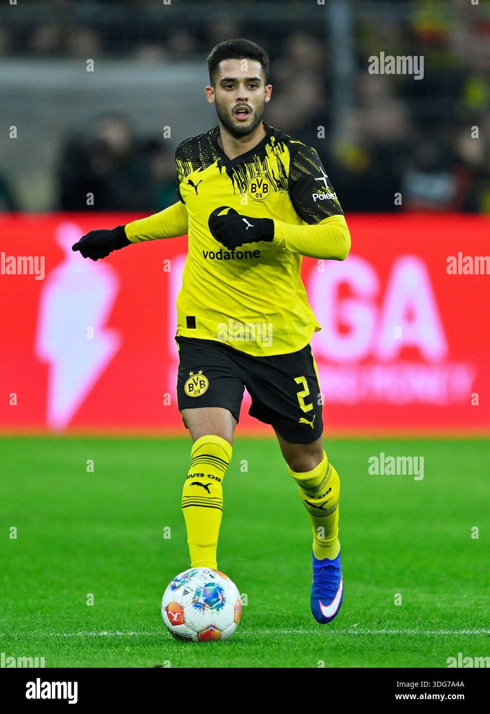 Yan Couto (Dortmund) Dortmund, January 13, 2026, Football, Bundesliga ...