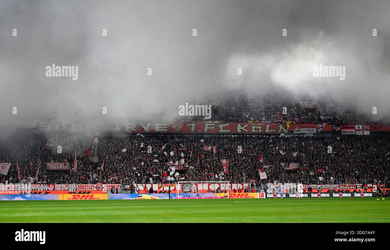 Fans supporters Koeln Koeln, January 14, 2026, Football, Bundesliga, 1 ...