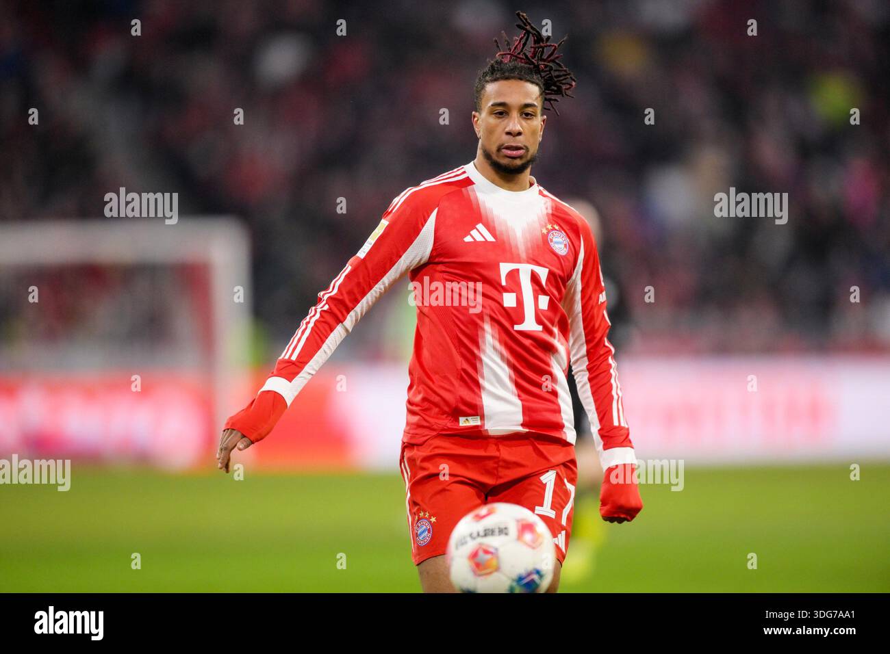 Michael Olise (Bayern) Munich, January 11, 2026, Soccer, Bundesliga ...
