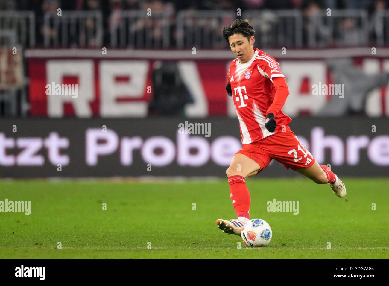 Hiroki Ito (Bayern) Munich, January 11, 2026, Football, Bundesliga [Bundesliga], FC FC Bayern ...