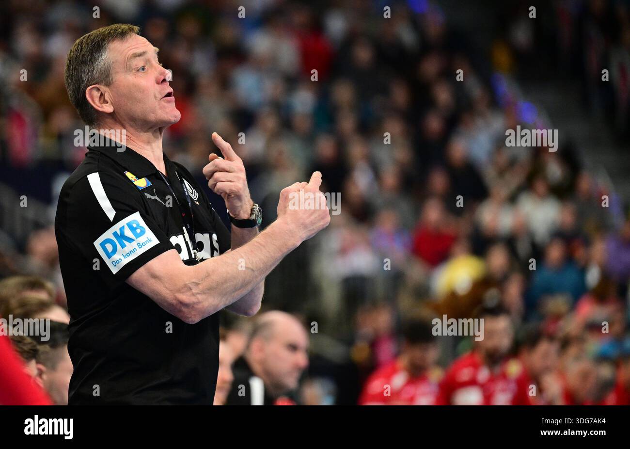 National coach Alfred Gislason (Germany) Hannover, January 11, 2026 ...