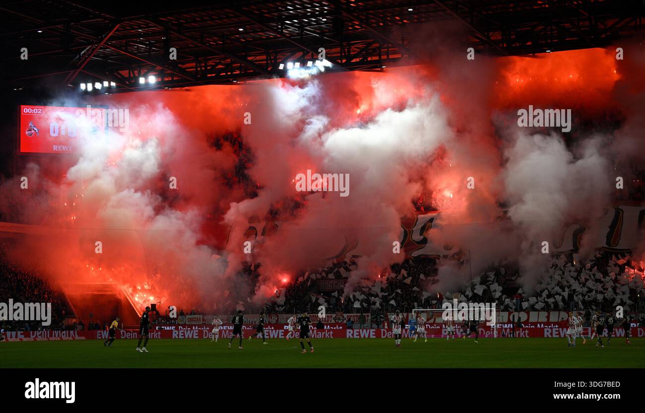 Fans supporters Koeln Koeln, January 14, 2026, Soccer, Bundesliga, 1 ...