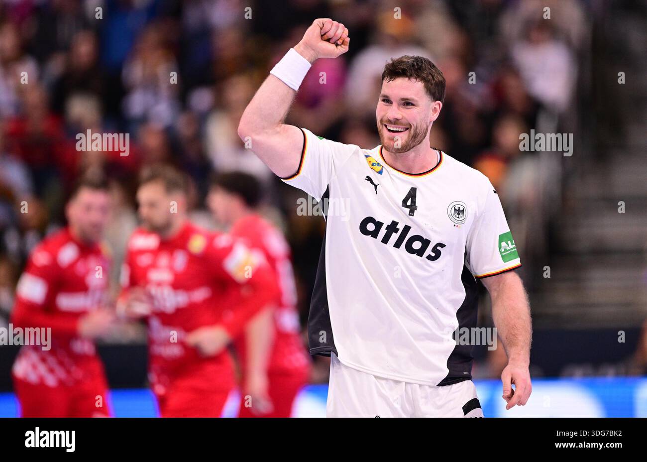 Johannes Golla (Germany) Hannover, January 11, 2026, Handball, Test ...