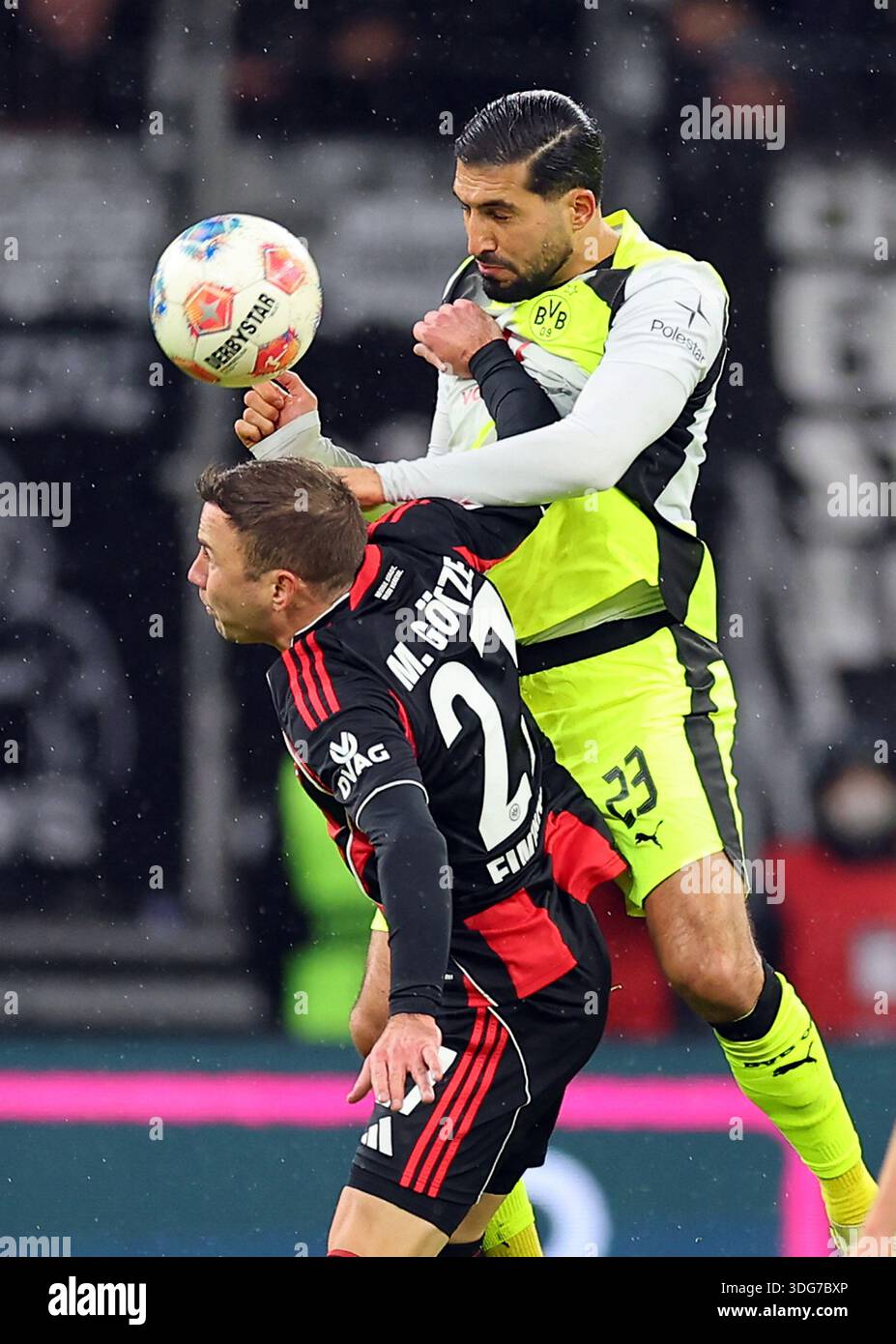 from left: Mario G tze (Frankfurt), Emre Can Frankfurt, January 9, 2026 ...