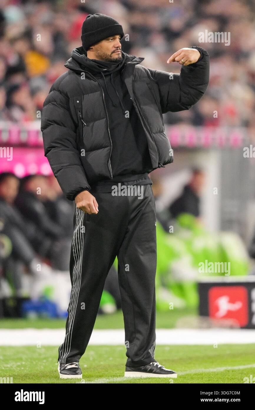 Coach Vincent Kompany (Bayern) Munich, January 11, 2026, Soccer ...