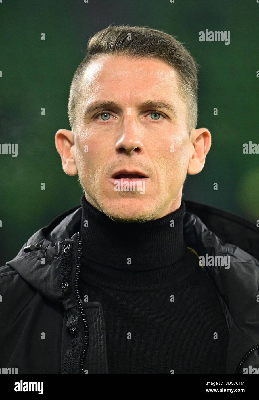 Trainer [coach] Daniel Bauer (Wolfsburg) Wolfsburg, January 14, 2026 ...