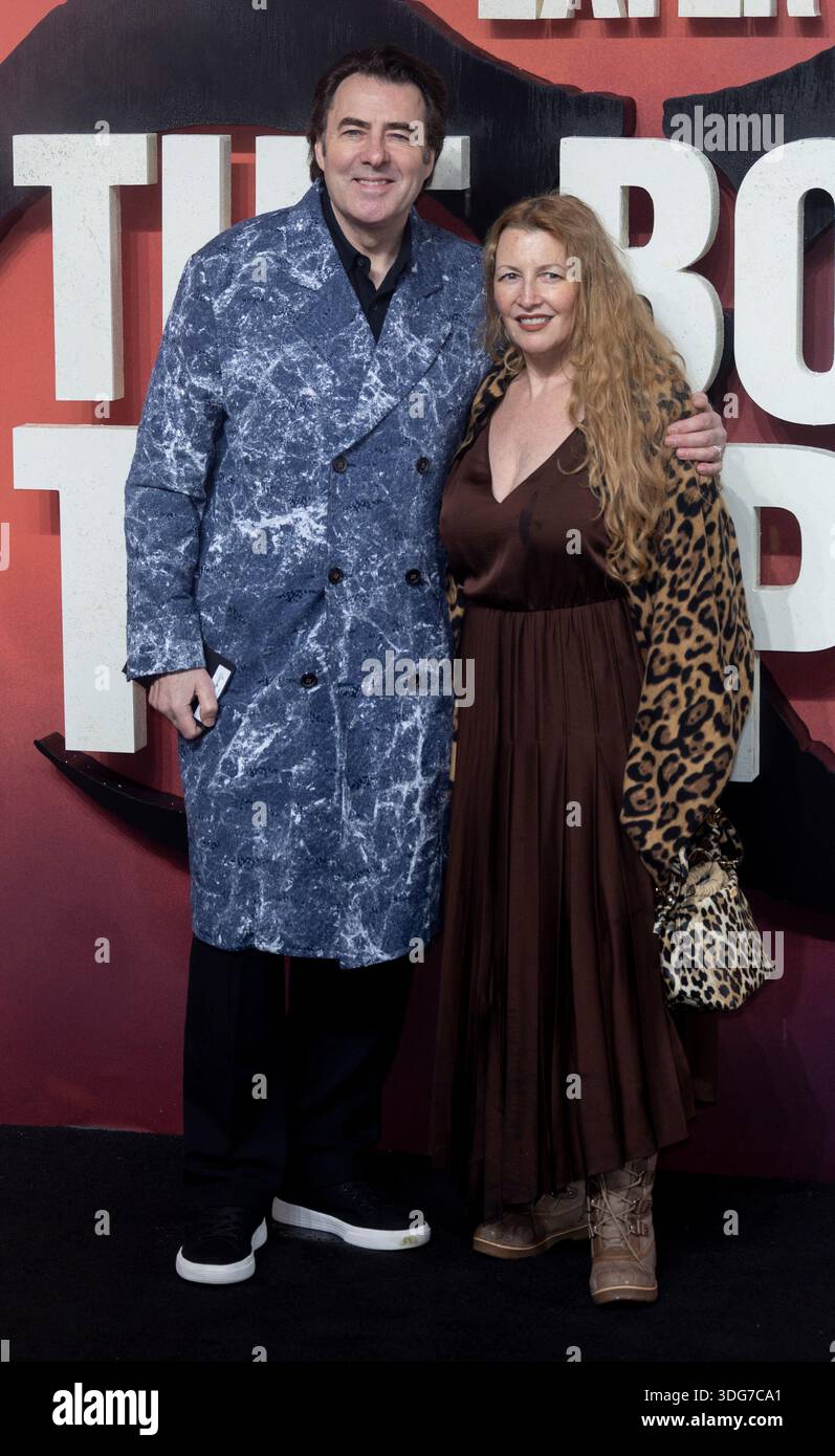 13 Jan 2026, London, England, UK - Jonathan Ross and Jane Goldman ...