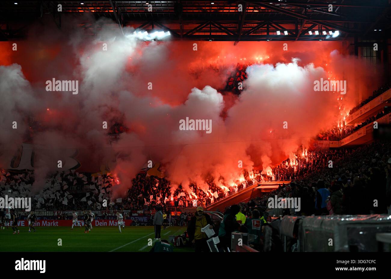 Fans supporters Koeln Koeln, January 14, 2026, Soccer, Bundesliga, 1 ...