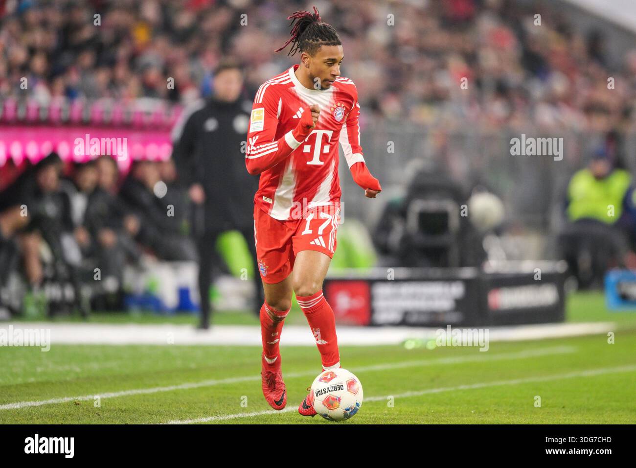 Michael Olise (Bayern) Munich, January 11, 2026, Football, Bundesliga ...