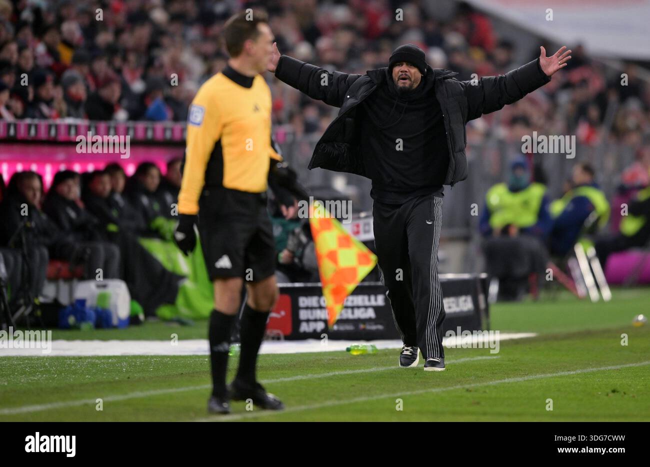 Trainer [coach] Vincent Kompany (Bayern) Munich, January 11, 2026 ...