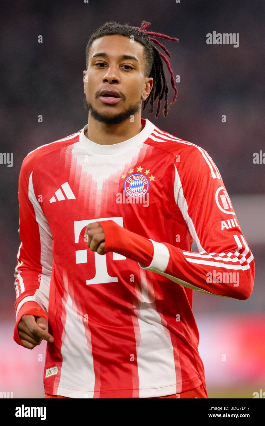 Michael Olise (Bayern) Munich, January 11, 2026, Soccer, Bundesliga ...