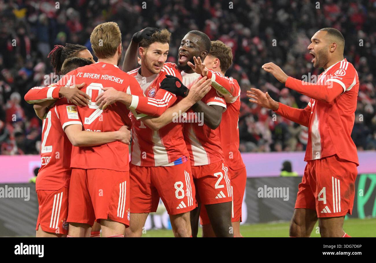 5:1 Goal, celebration, from left to right: goal scorer Raphael ...