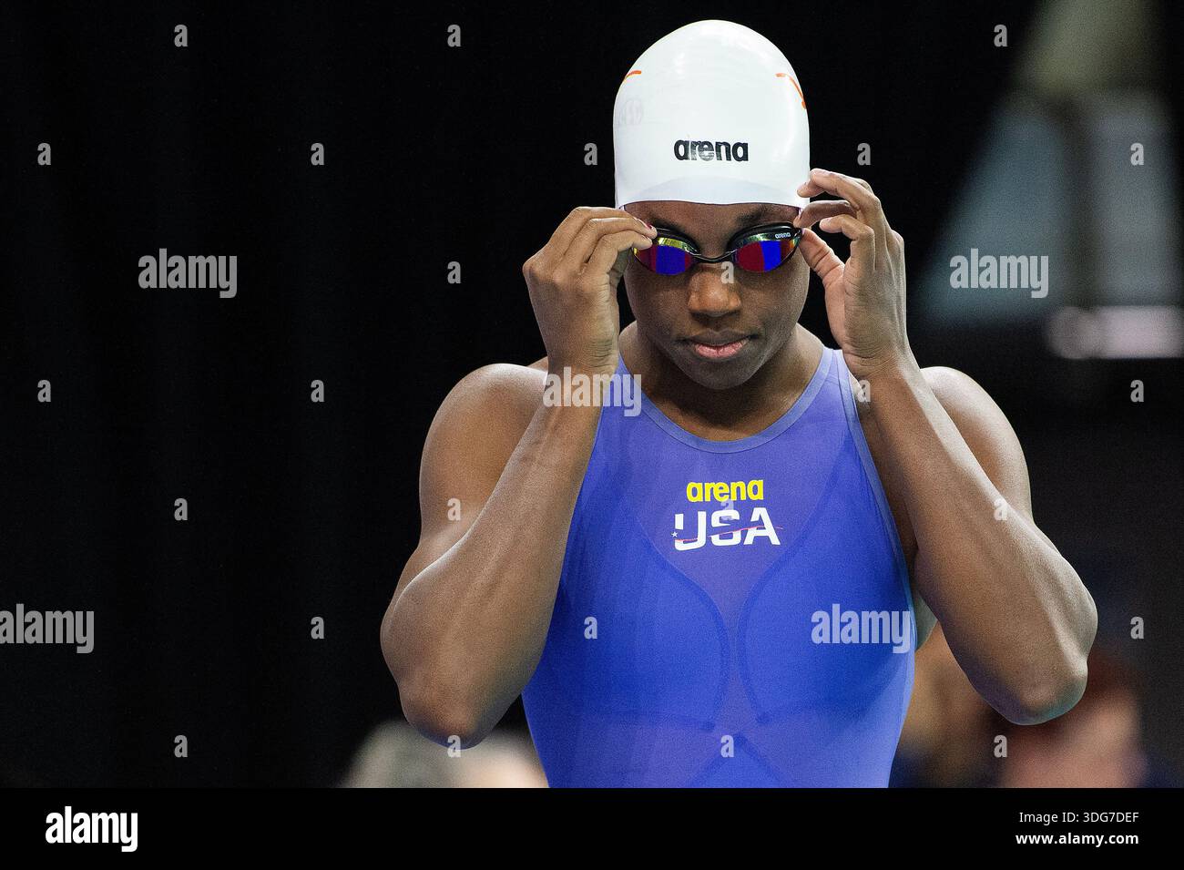 January 15, 2026: Simone Manuel competing in the womenÕs 100 LC Meter ...
