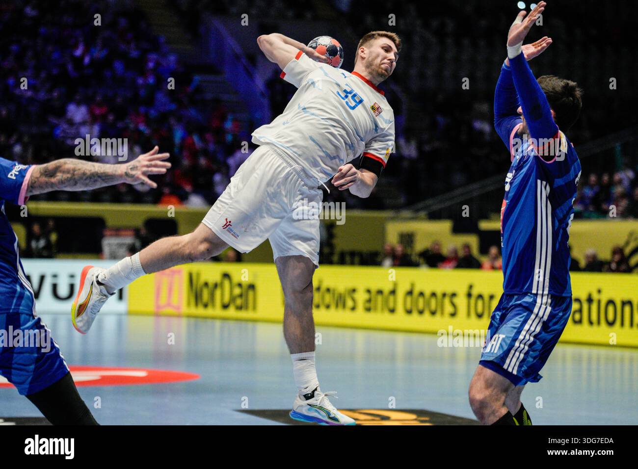 Bærum 20260115. The Czech Republic's Lukáš Mořkovský during the EC ...