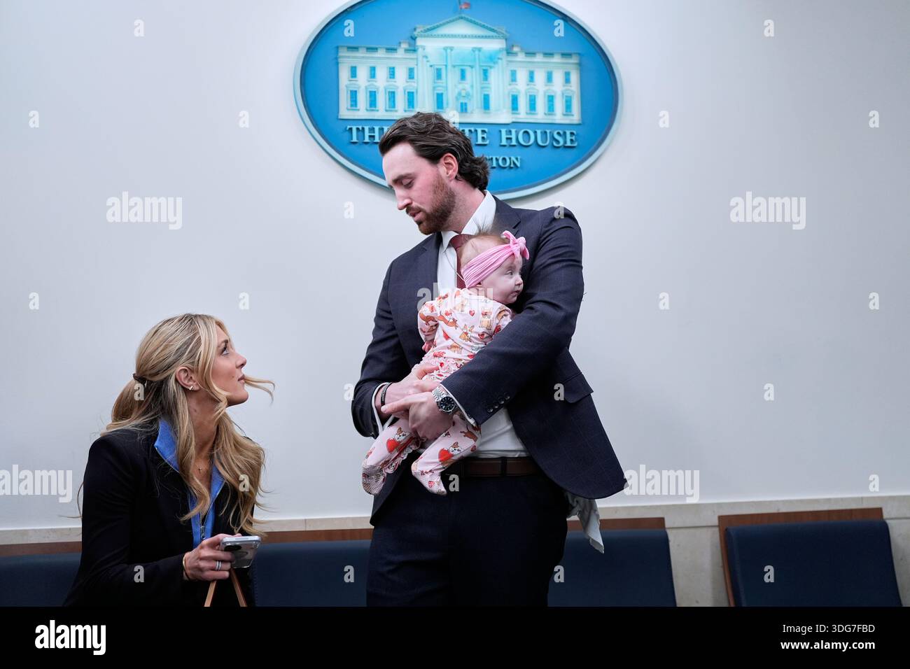 Riley Gaines and her husband Louis Barker and their daughter Margot ...
