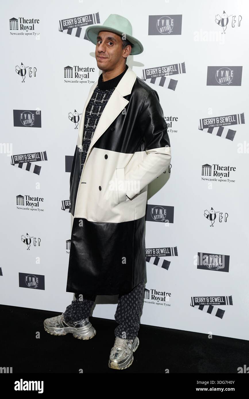 Muzz khan attends a West End gala performance of Gerry & Sewell, at ...