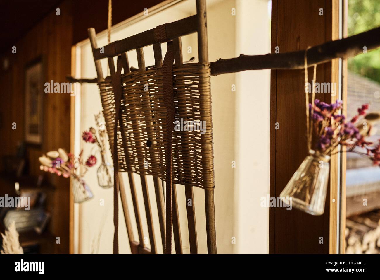 Traditional Swiss Hotel Interior Stock Photo - Alamy