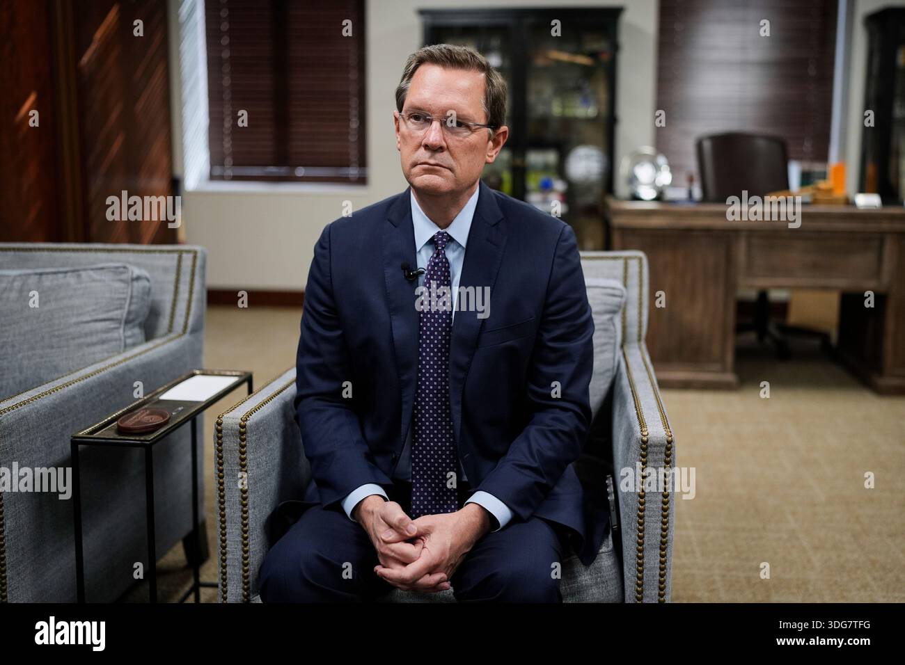 State House Speaker Cameron Sexton, R-Crossville, sits in his office ...
