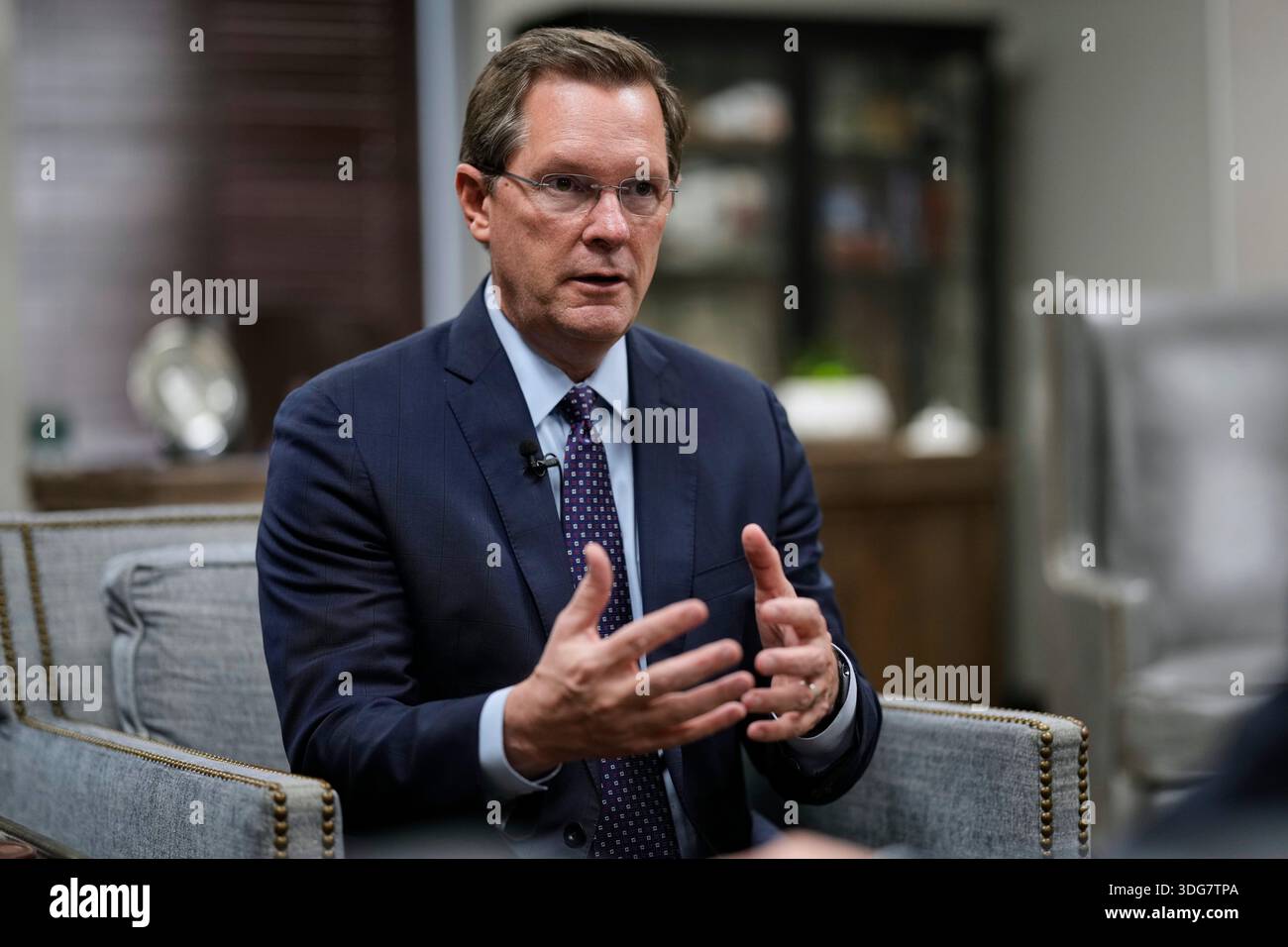 State House Speaker Cameron Sexton, R-Crossville, speaks during an ...