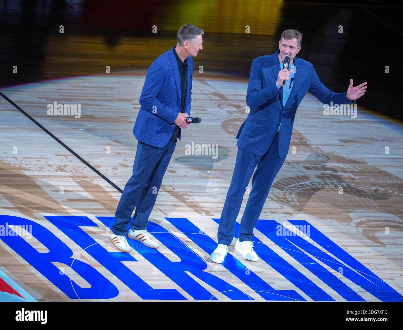 15 January 2026, Berlin: Basketball: NBA, Orlando Magic - Memphis Grizzlies, Main round, Main ...