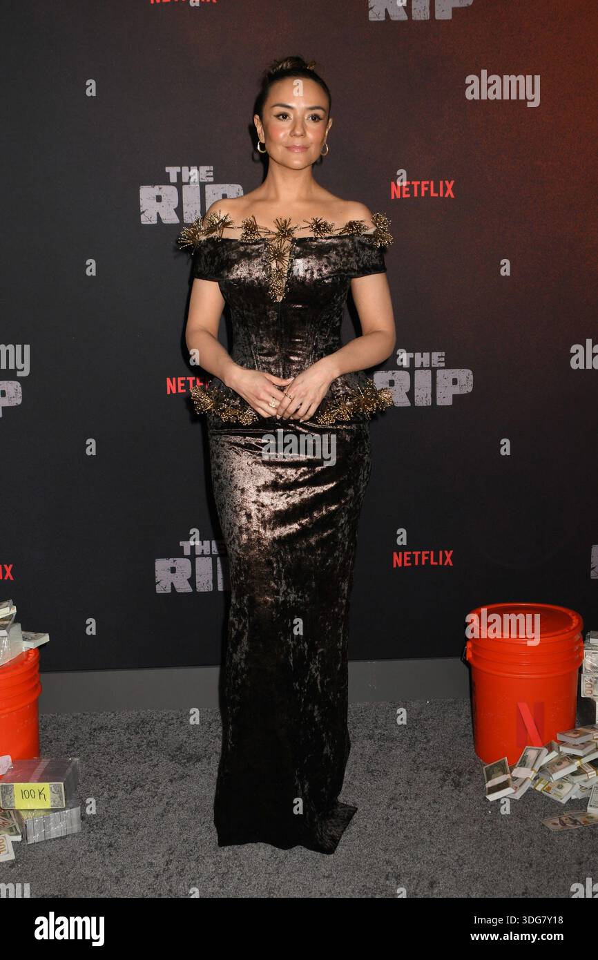 Catalina Sandino at arrivals for THE RIP Premiere, Alice Tully Hall ...
