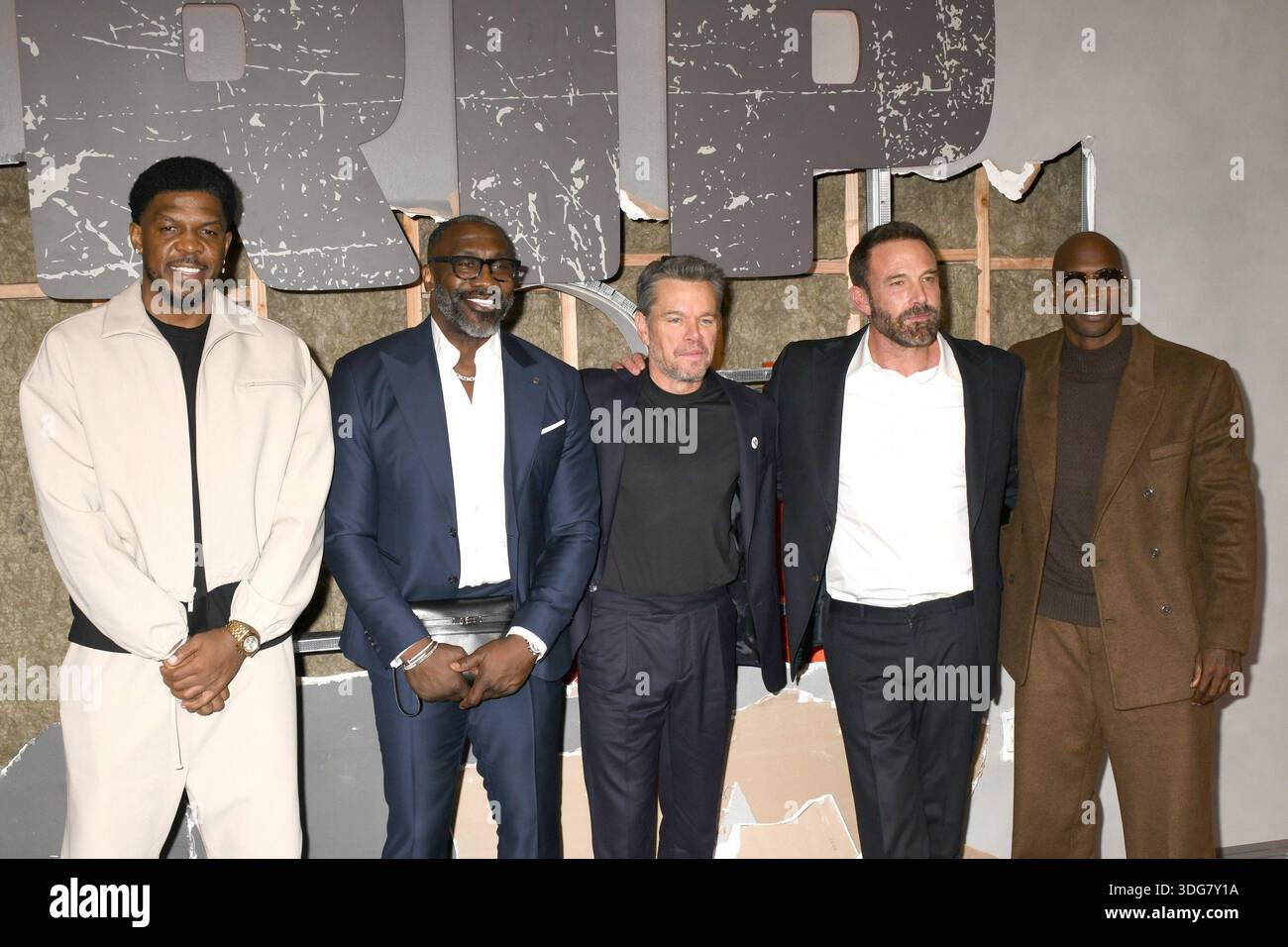 Joe Johnson, Shannon Sharpe, Matt Damon, Ben Affleck, Chad Johnson at ...