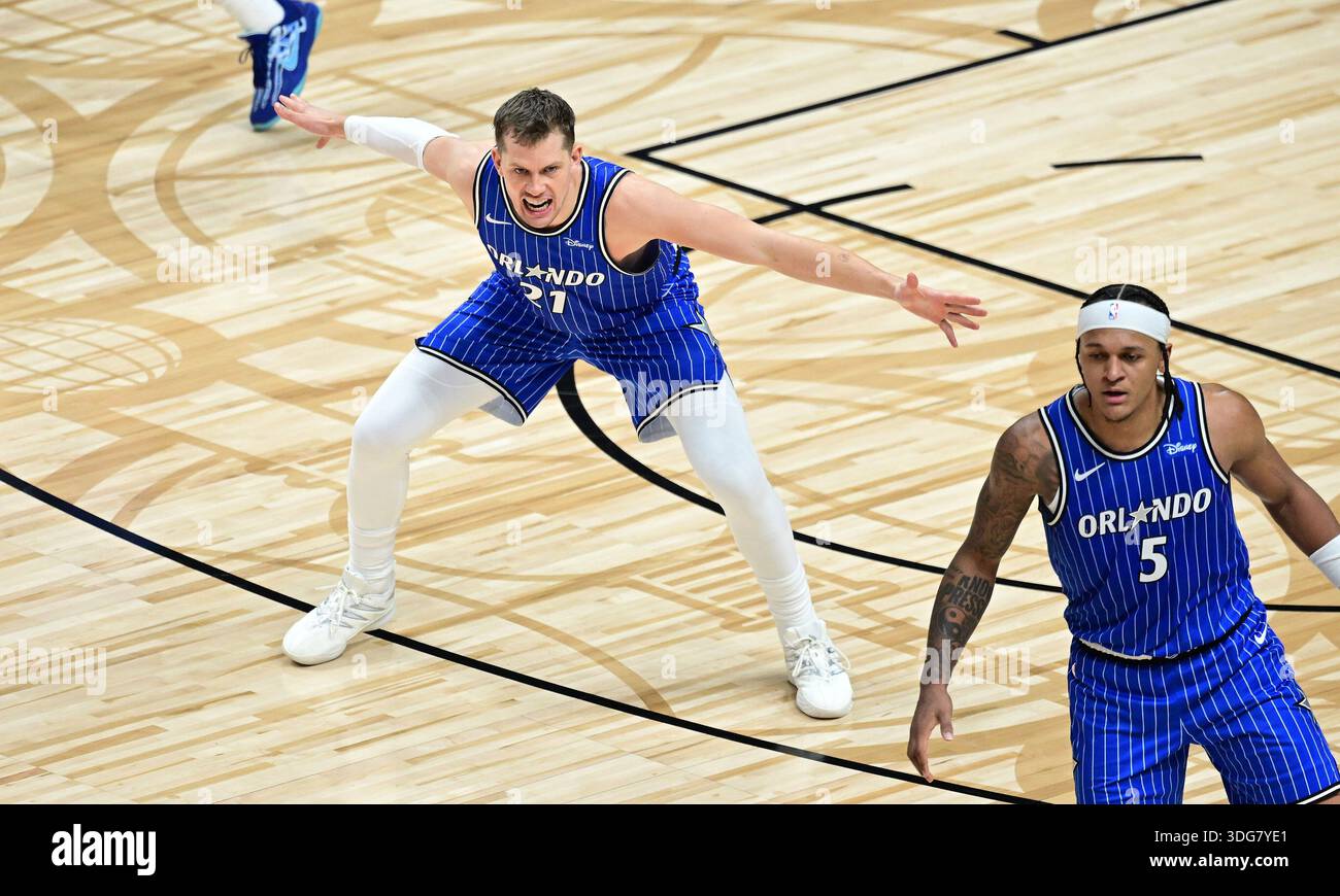 Moritz Wagner (Magic) Berlin, January 15, 2026, Basketball, NBA Berlin ...